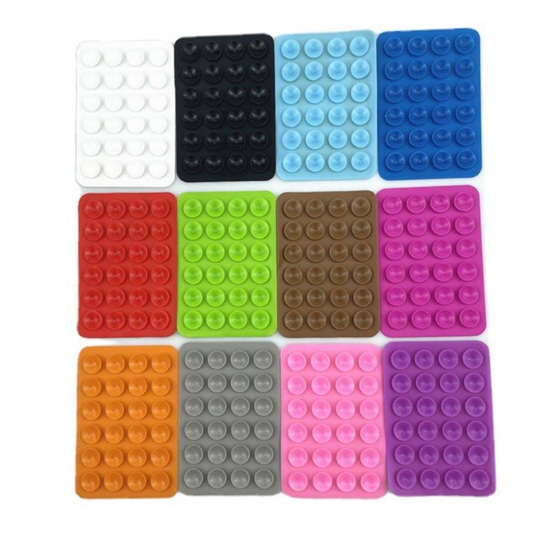 Adhesive Silicone Suction Cup Phone Holder