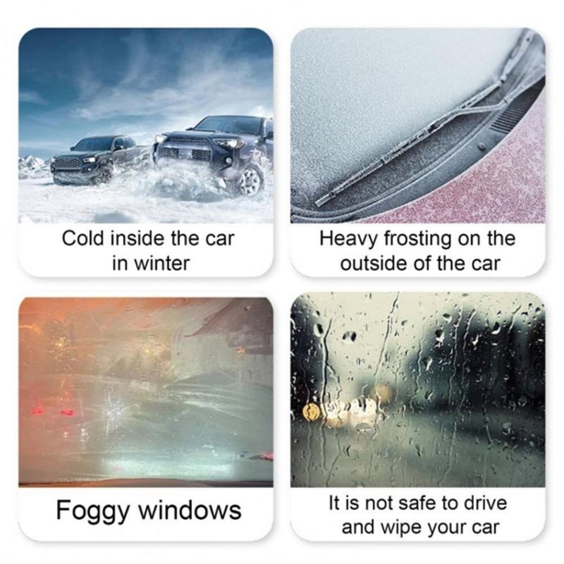 Cigarette Lighter 12V Car Heater 120W Fast Heating Warmer Defroster 360 ...