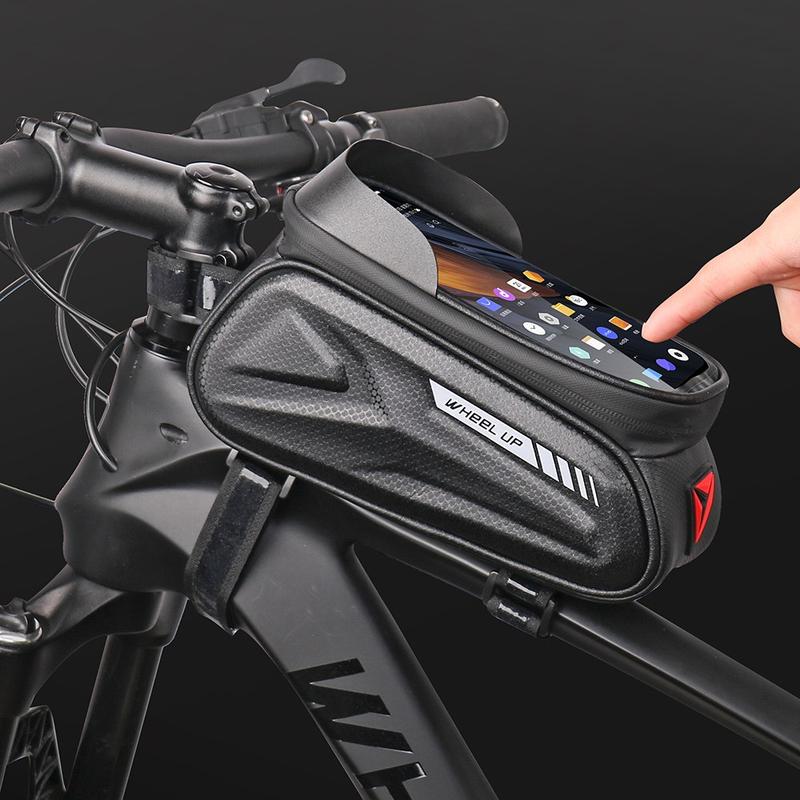 WHEEL UP Bike Bag Waterproof Cycling Top Front Tube Frame Bag Large ...