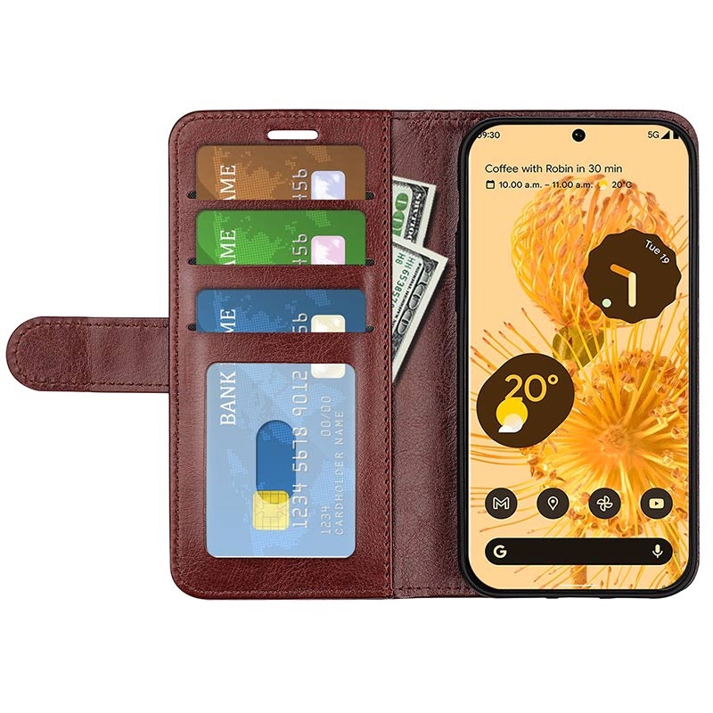 Google Pixel 7 Pro Wallet Case with Magnetic Closure