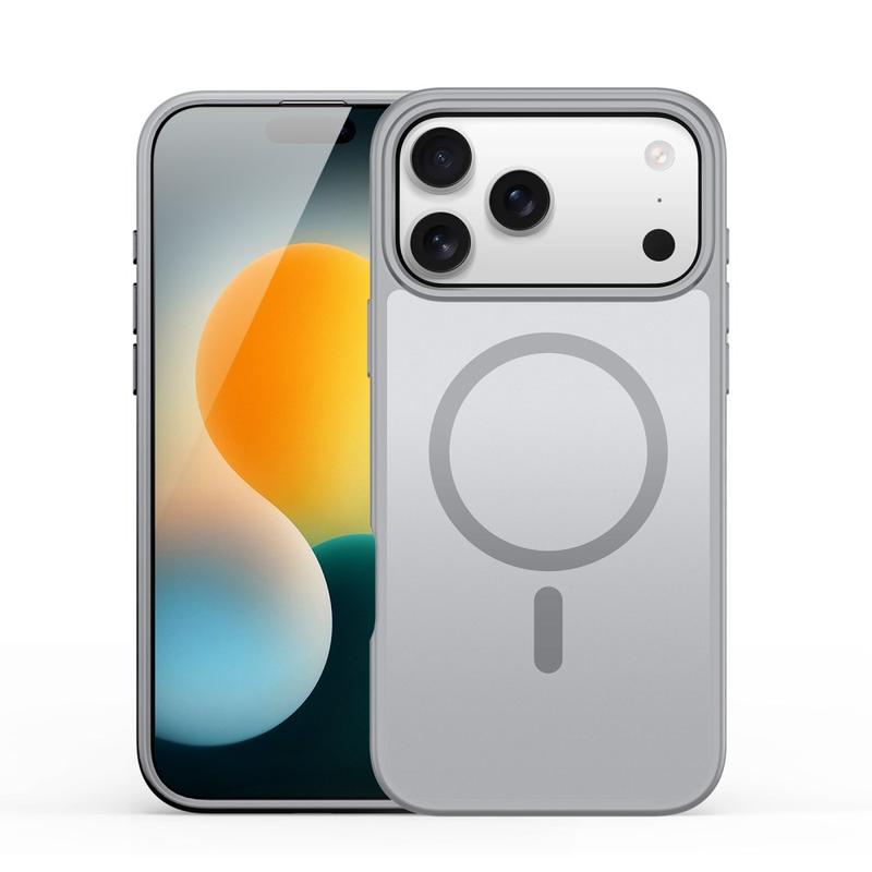 iPhone 17 Pro Max Dux Ducis Yind Hybrid Case - MagSafe Compatible - Grey