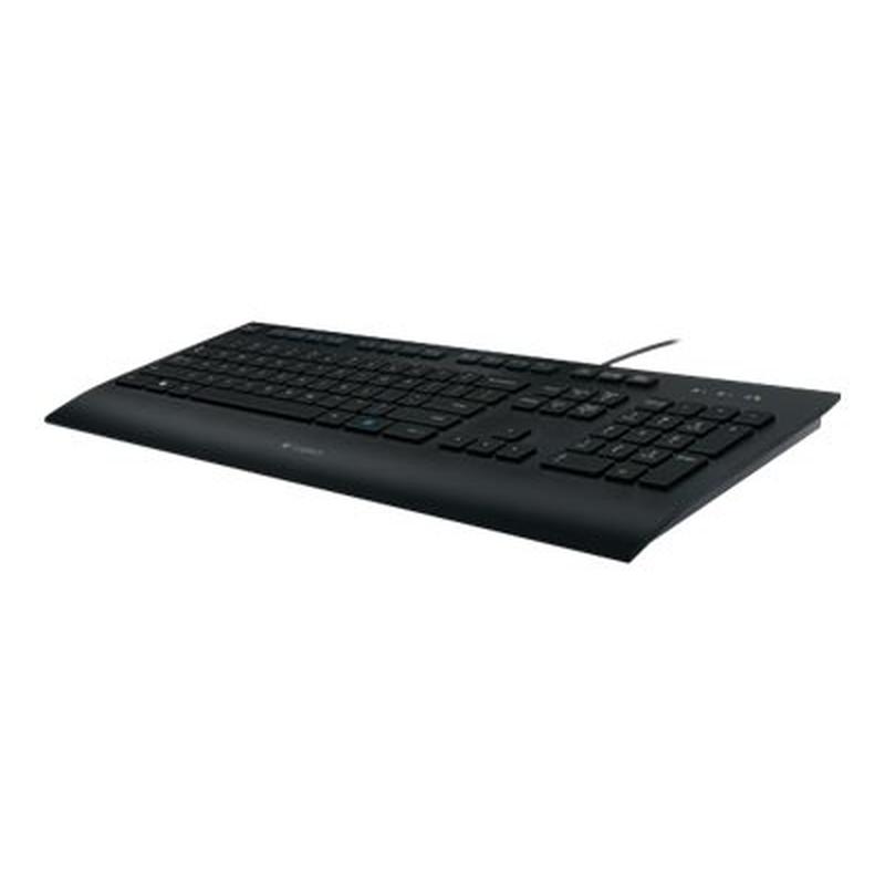 Logitech Corded Keyboard K280e - Black